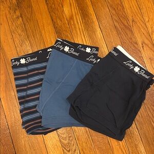 Lucky Brand | Underwear & Socks | Lucky Brand Mens Boxer Briefs Navy ...